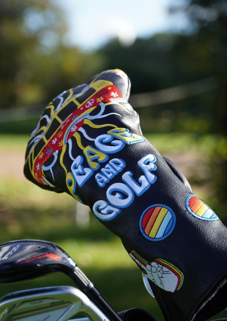 Peace & Golf Driver Headcover | Skins Golf